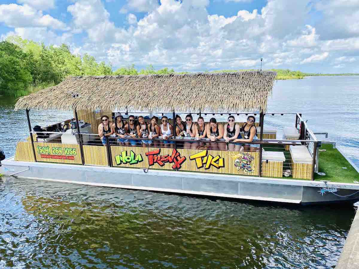 The Freaky Tiki- Boat Party on a Bayou | Admire New Orleans